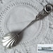 HILDESHEIMER ROSE Pattern Shell-shaped Sugar Spoon 100 Silver Plate ...