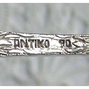 HILDESHEIMER ROSE Pattern Whipped Cream Pudding Spoon ANTIKO 90 Silver ...