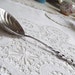 HILDESHEIMER ROSE Pattern Whipped Cream Pudding Spoon ANTIKO 100 Silver ...