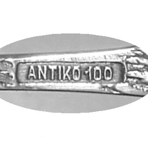 HILDESHEIMER ROSE Pattern Shell-shaped Sugar Spoon 100 Silver Plate ...