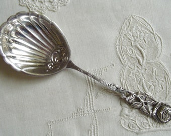 Hildesheimer Rose Pattern Whipped Cream Pudding Spoon ANTIKO 100 ...