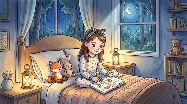 Ellie and the Lantern of Little Wishes Story – Magical Bedtime Tale ...