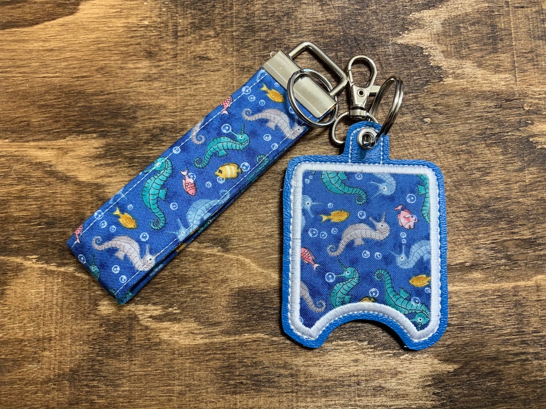 Sea Horse Ocean Key Chain Key Fob GREAT Gift - Etsy