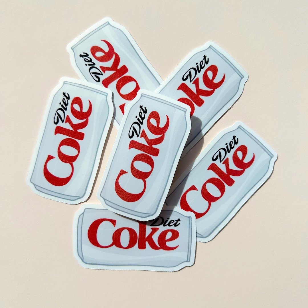 Diet Cola Vinyl Sticker Decal, Laptop, Water Bottle, Junk Journal - Etsy UK