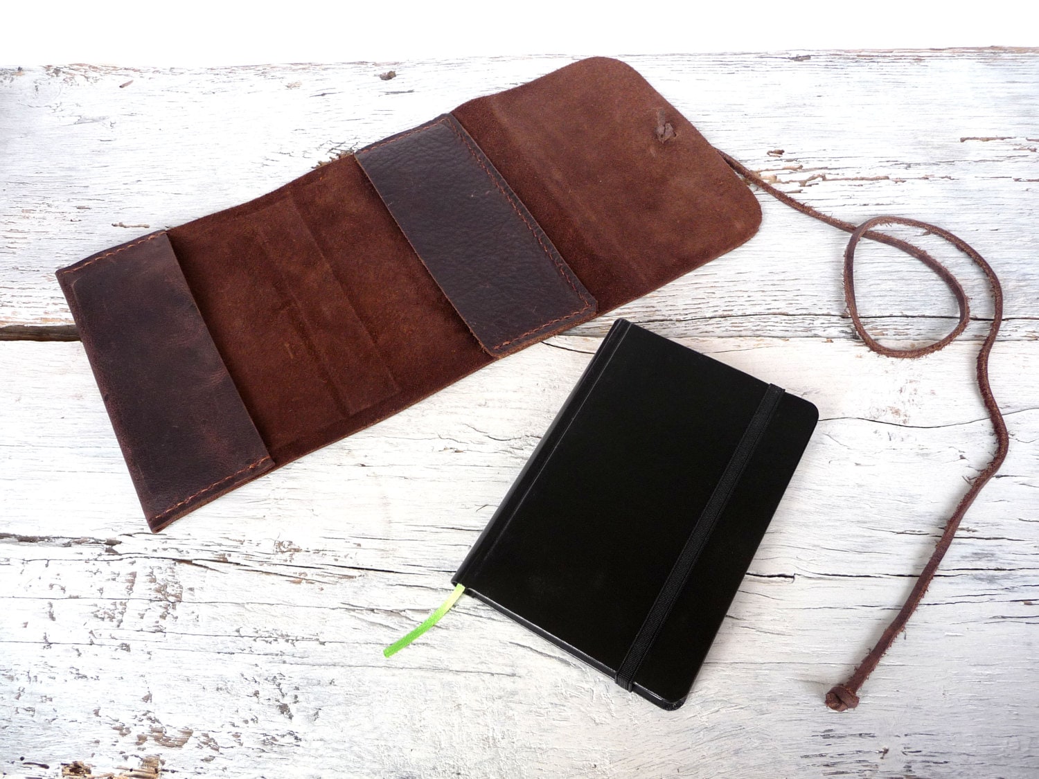 Refillable leather Journal. A6 refillable journal. Leather Book Cover ...