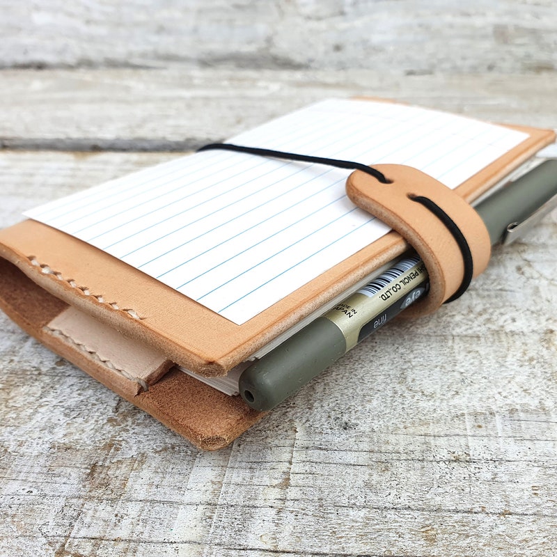 Index Holder Leather - Etsy