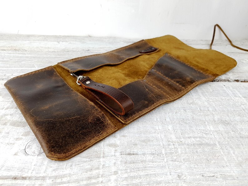 Leather Pipe Pouch Leather Pipe Roll Leather Pipe Case - Etsy