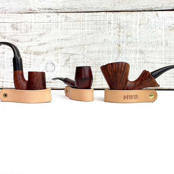 Leather Pipe Holder - Etsy