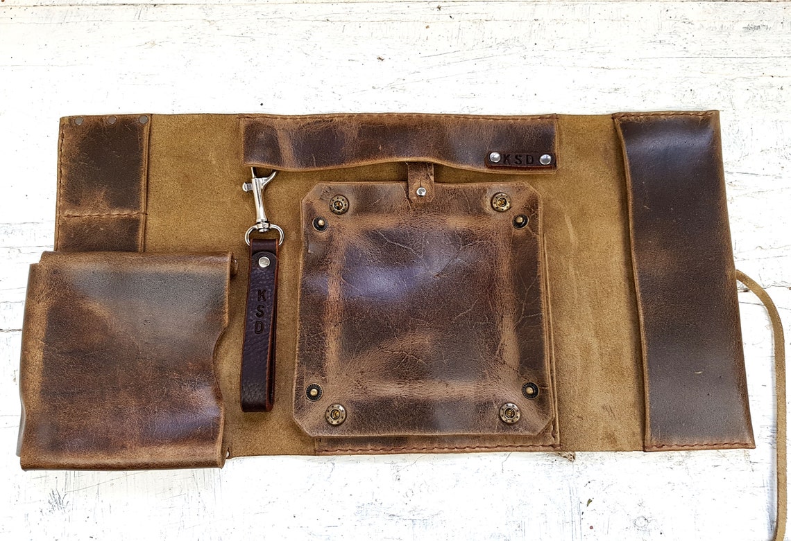 2 Pipe Leather Roll Leather Pipe Pouch Leather Pipe Pouch - Etsy