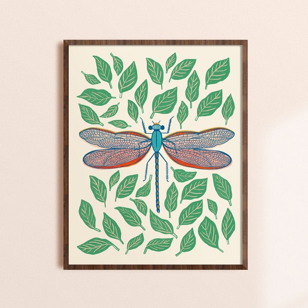 Dragonfly Artwork - Etsy