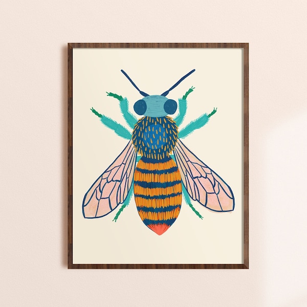 Insect Art - Etsy