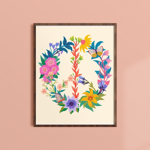 Peace Symbol - Etsy