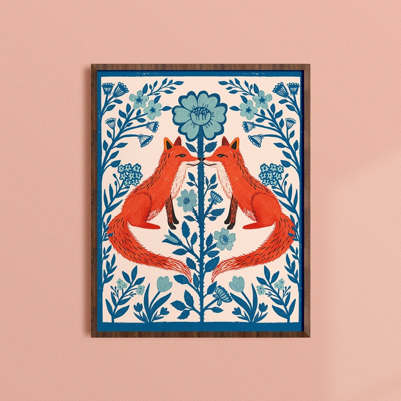 Fox Wall Art - Etsy