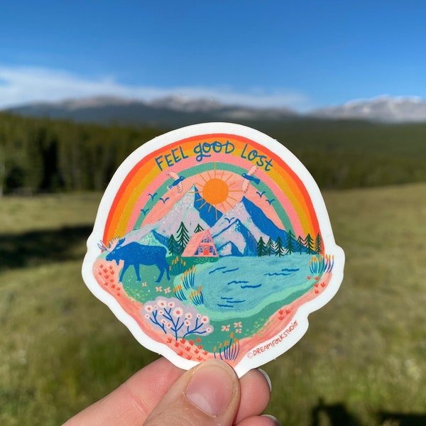 Mountain Stickers - Etsy