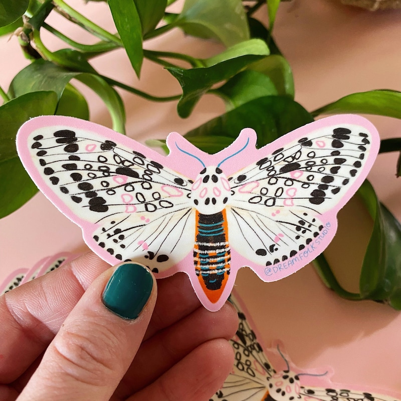 Leopard Moth - Etsy
