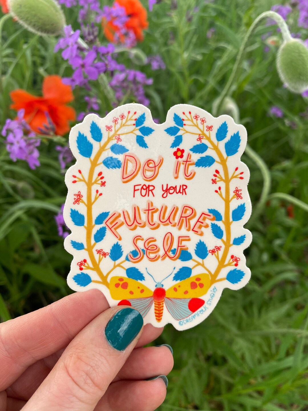 Do It for Your Future Self Sticker, Encouragement Gift, Mental Health ...