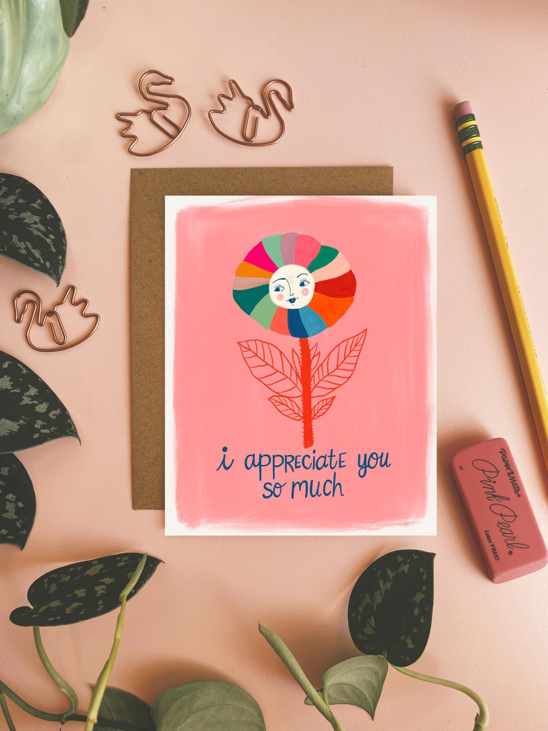 I Appreciate You Card, Thinking of You, Greeting Cards for Friends ...