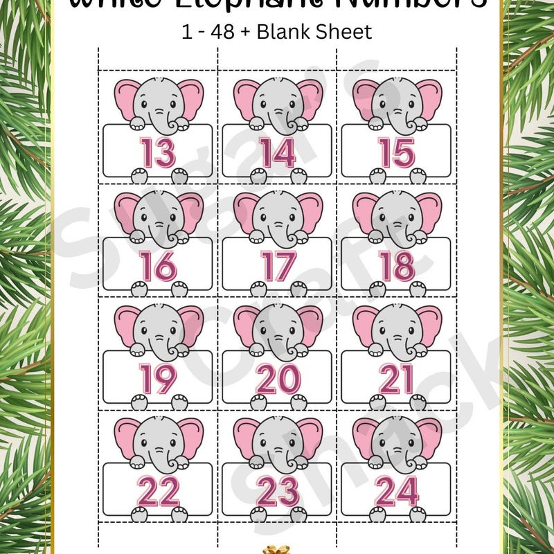 Elephant Gift Tags - 60+ Gift Ideas for 2025