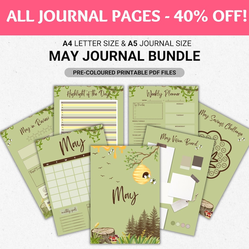 May Tracker - Etsy