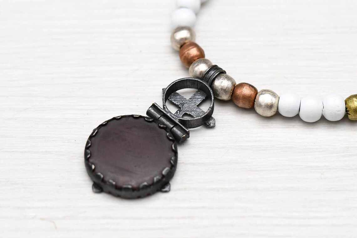 Cross Necklace Red Gemstone Cross Gemstone Christian | Etsy