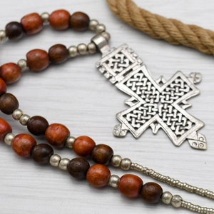 Original Ethiopian Cross Necklace Traditional Ethiopia - Etsy