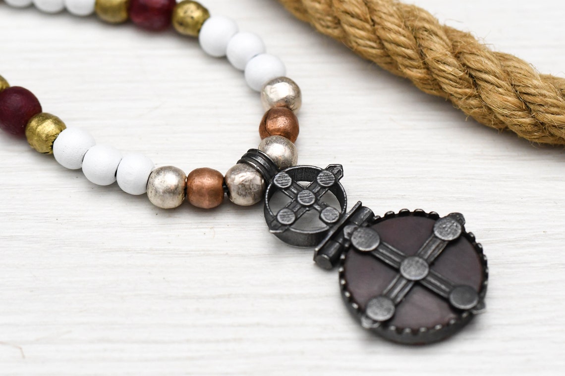 Cross Necklace Red Gemstone Cross Gemstone Christian | Etsy