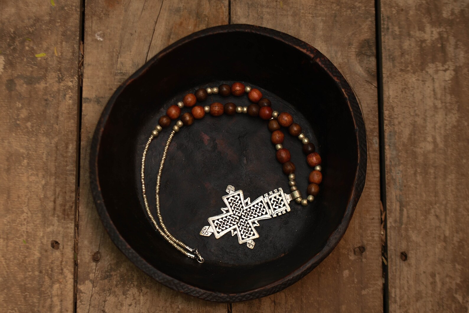 Original Ethiopian Cross Necklace Traditional Ethiopia - Etsy