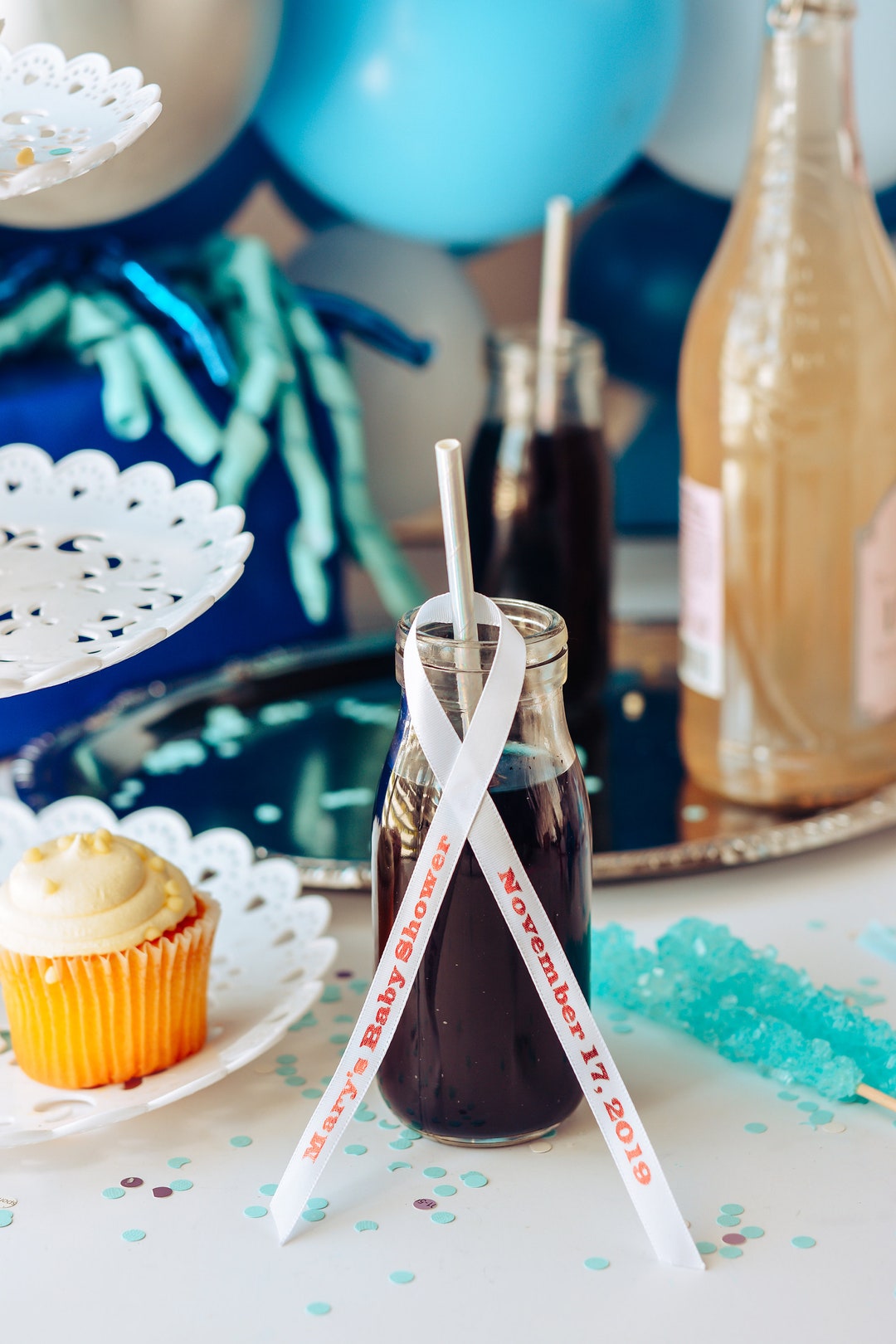 Awareness Style Printed Favor Ribbons Personalized Ribbons Custom ...