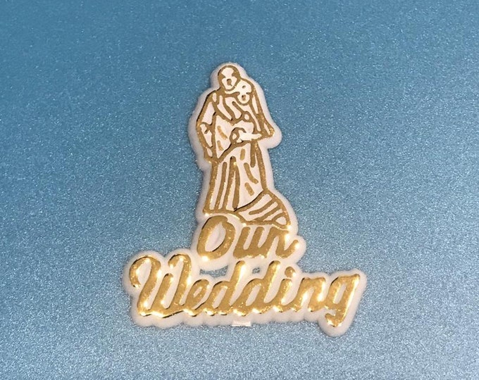Our Wedding Charms- 1-1/4" Plastic Wedding Capias - Etsy