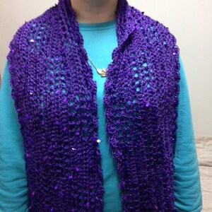 Filet Wrap Crochet Pattern PDF Pattern Designed Using Red - Etsy