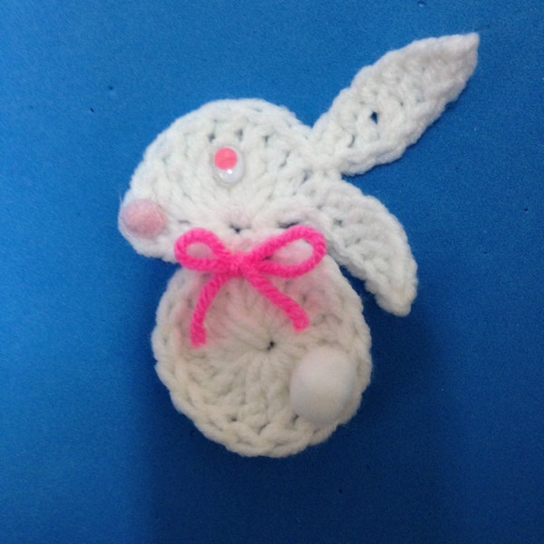 Crochet Bunny Pin Pattern - Etsy