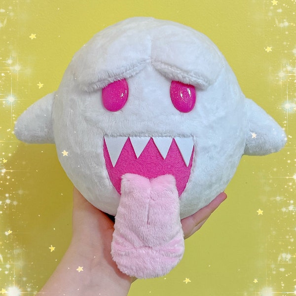 Boo Mario Plush - Etsy