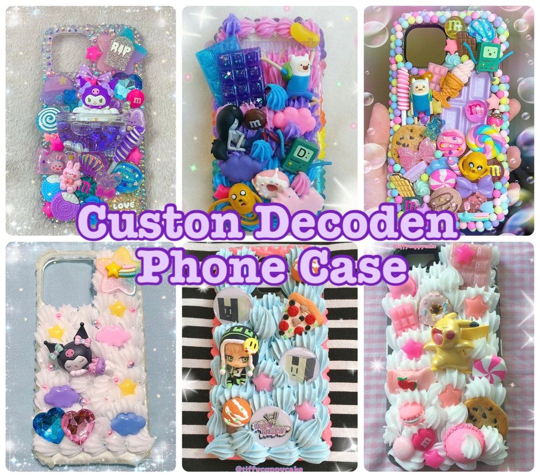 MADE TO ORDER, Custom Decoden Case for Any Phone/device Type - Etsy