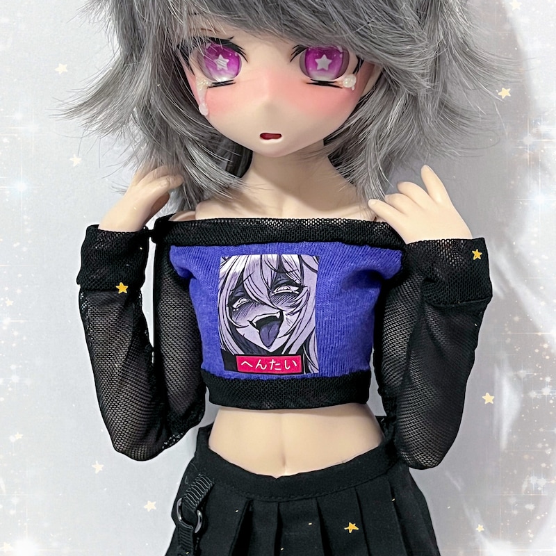 Girls Anime Crop Top - Etsy