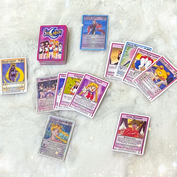 Sailor Moon Card Deck - Etsy