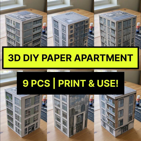 Paper City Models - Etsy