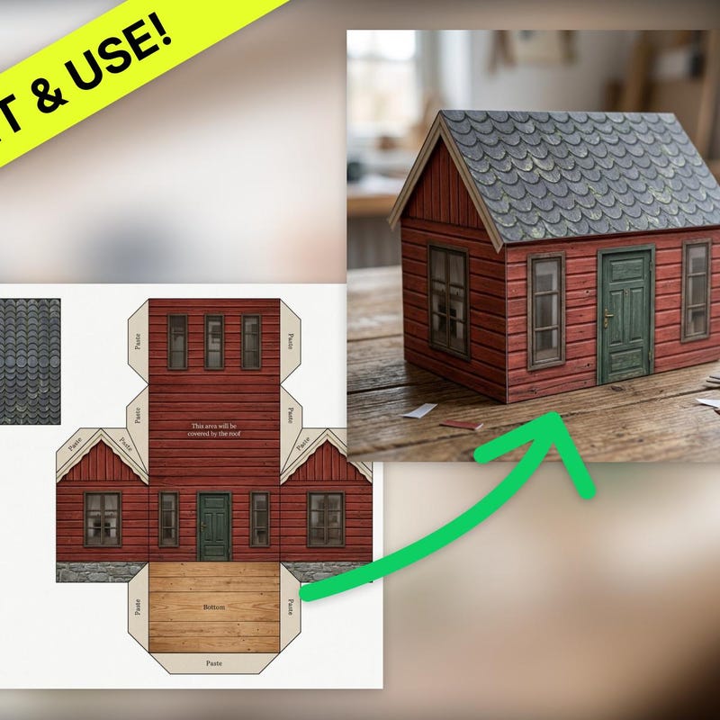 Miniature House Kits - Etsy