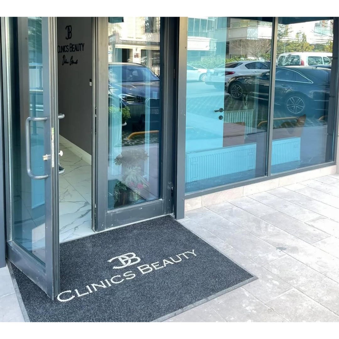 Personalized Logo Door Mat, Custom Business Entrance Rug, Professional ...