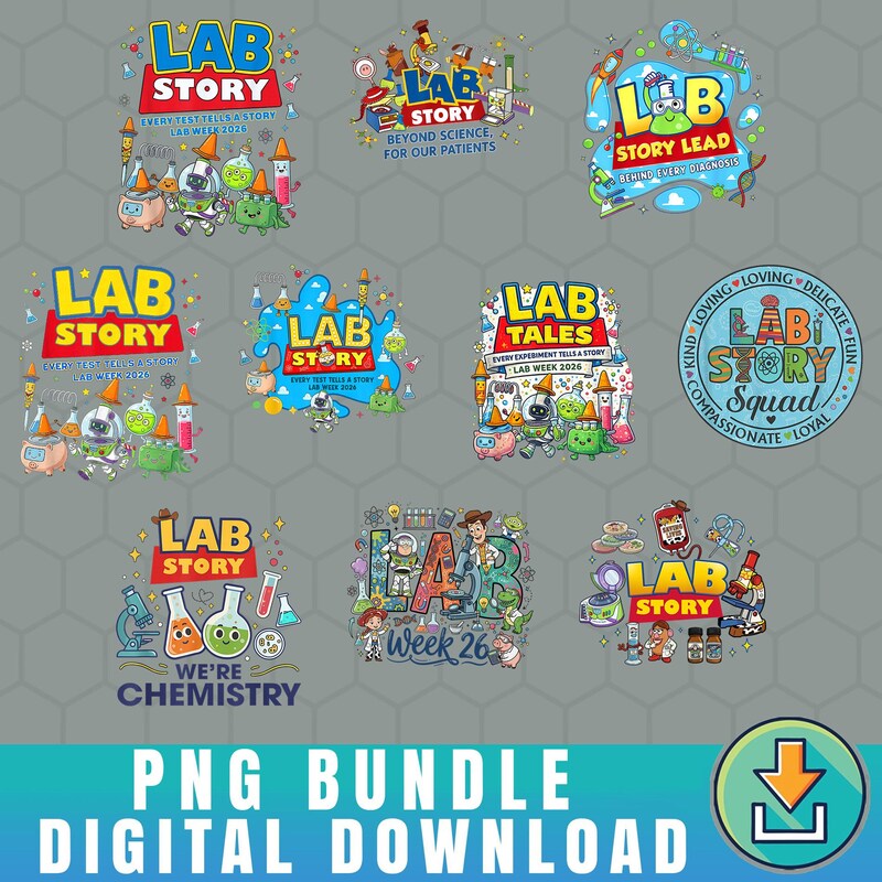 Toy Story Lab Week - Etsy