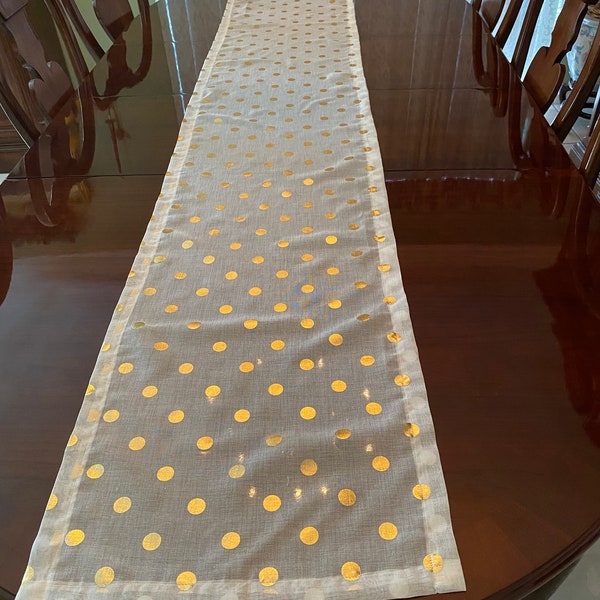 Polka Dot Table - Etsy