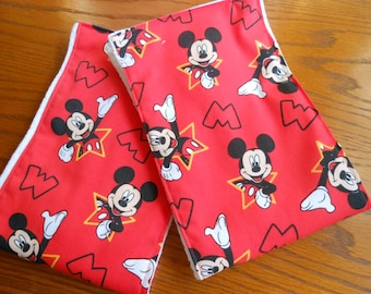 Mickey Mouse Burp Cloths - Etsy