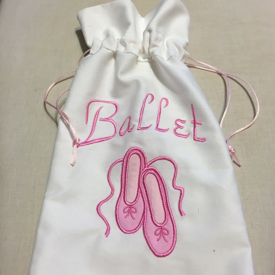 Ballet Dance Shoe Bag /girls Dance Shoes Bag - Etsy