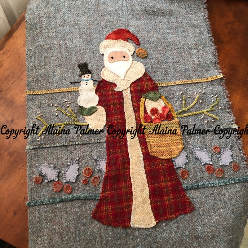 Wool Applique Pillow - Etsy