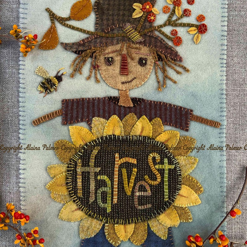 Scarecrow Wool Patterns - Etsy