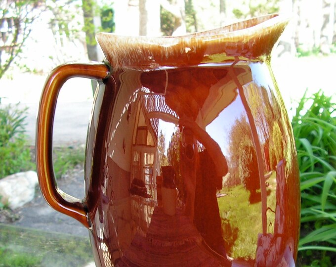 Large American FEDERAL EAGLE Pottery PITCHER 64 Ounce by Chatham ...