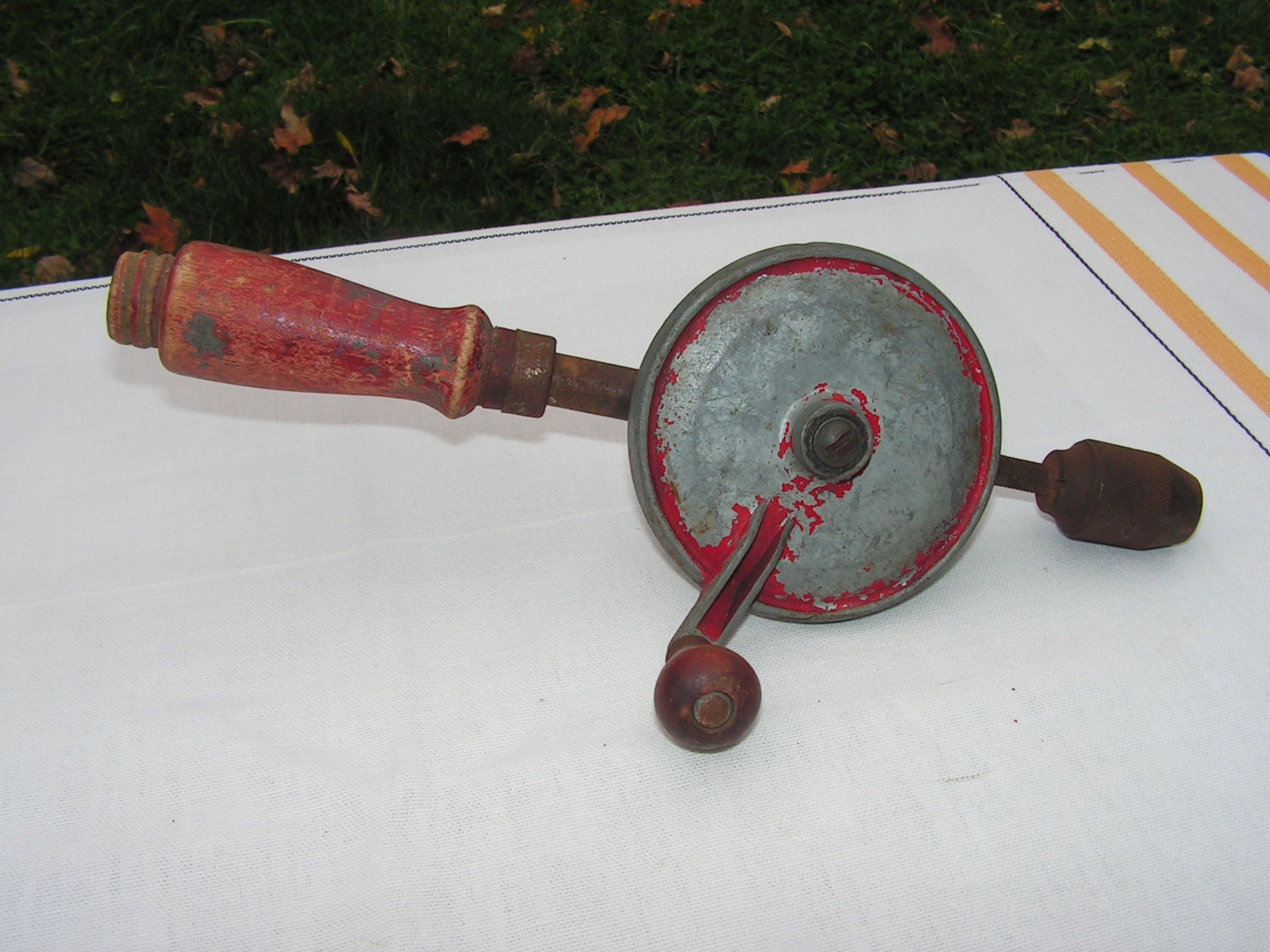 Vintage INDUSTRIAL HAND DRILL Steampunk Repurpose | Etsy