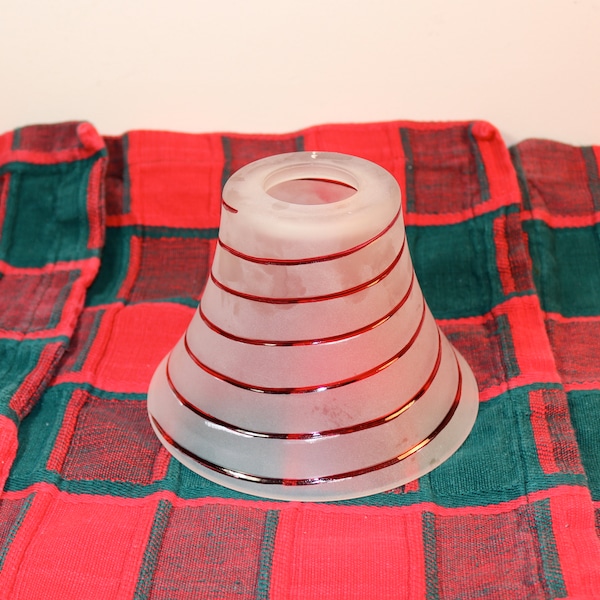 Repurposed Glass Lamp Shade - Etsy