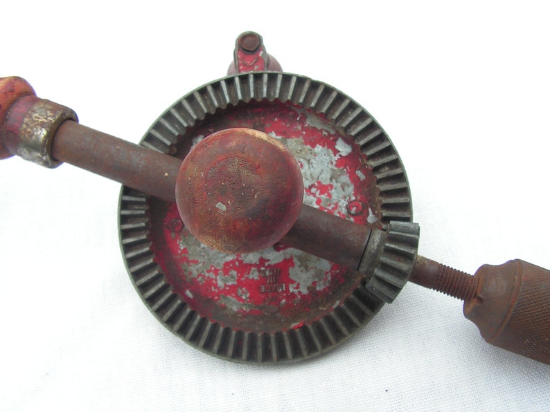 Vintage INDUSTRIAL HAND DRILL Steampunk Repurpose | Etsy