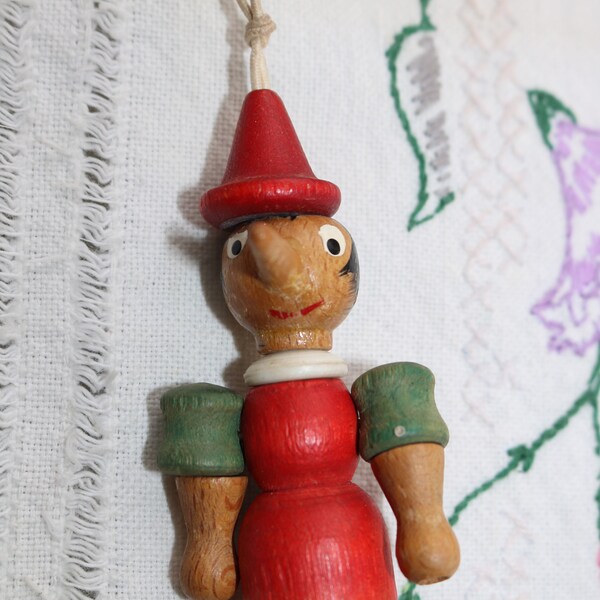 Wooden Pinocchio - Etsy
