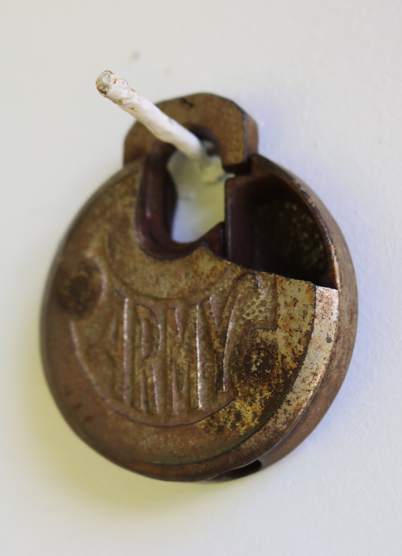 Early 1900's US ARMY Warded Pancake PADLOCK Lock - Etsy